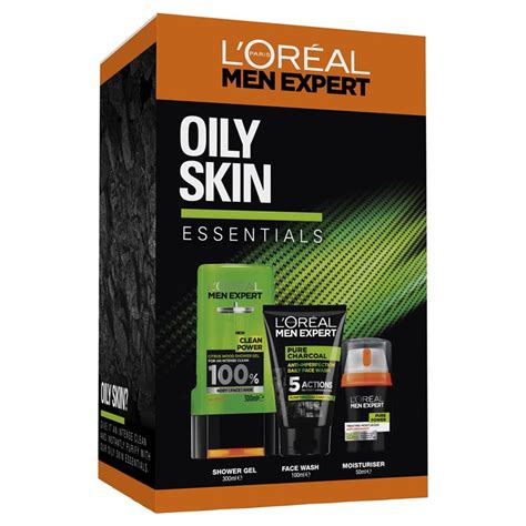 Buy L'Oreal Paris Men Expert Pure Power 3 Pack Gift Set Online at ...