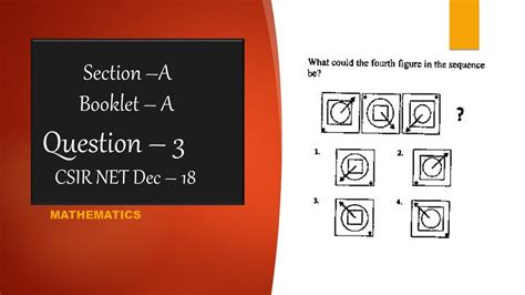 Csir Net Mathematics Solution Dec 2018 Question 3 General Aptitude Shortcut Tricks Youtube