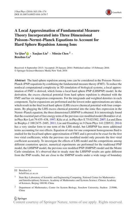 A Local Approximation Of Fundamental Measure Theory Incorporated Into Three Dimensional Poisson
