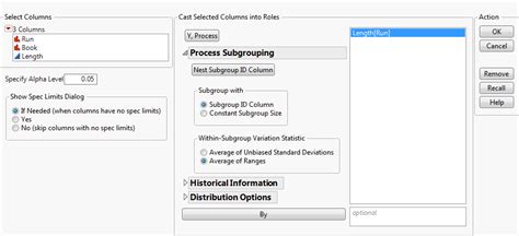 Creating A Capability Analysis In Jmp Using Your Specification Limits