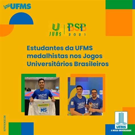 Atletas da UFMS conquistam medalhas nos Jogos Universitários Brasileiros UFMS