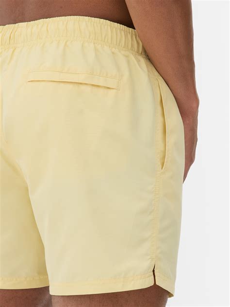 Mens Yellow Drawstring Swim Shorts Primark
