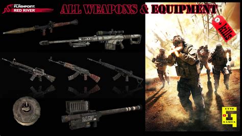 All Weapons And Equipment Kills Operation Flashpoint Red River Youtube