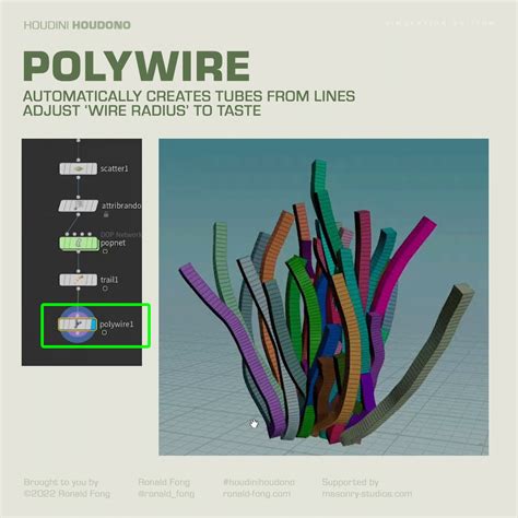 Houdini Houdono Simulation Episode 1 Particle Trails Ronald Fong