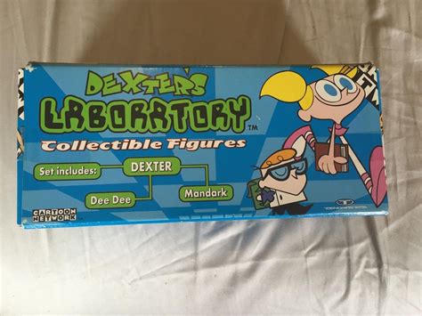 Dexters Laboratory Playset Misb Dee Dee Dexter Mandark Cartoon
