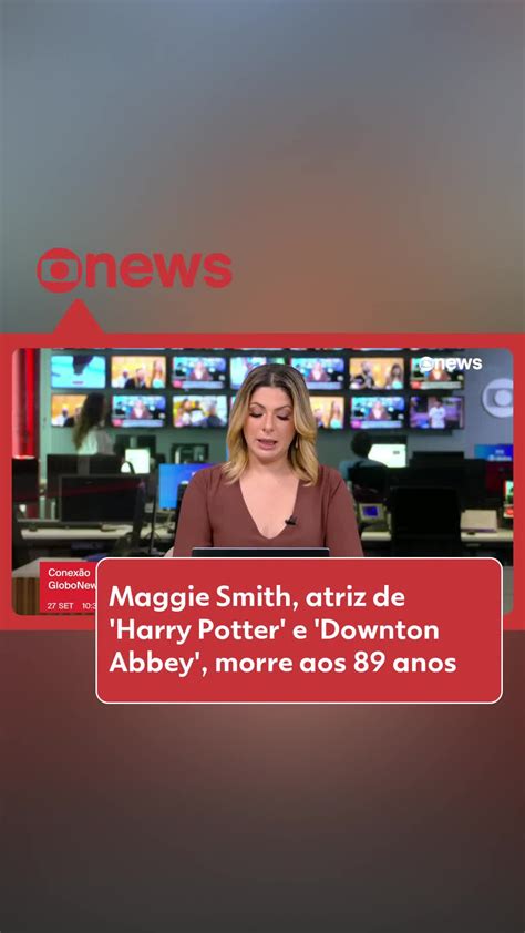 Flor De Harry Potter Atriz Maggie Smith Morreu Exatamente 1 Ano Após