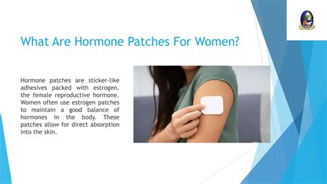 Hormone Patches For Women Uses Benefits And Side Effects Ppt
