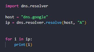 Python Dnspython Introduction DevRescue