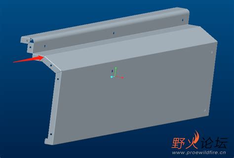 这个钣金件展平失败，求大神帮忙看下 Creo Parametric 钣金件设计 野火论坛