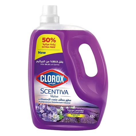 Clorox Scentiva Multipurpose Disinfectant Cleaner Tuscan Lavender
