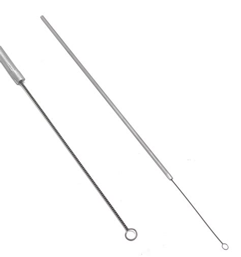 Bacterial Inoculating Loop 3 Mm Braided Twisted Nichrome Wire With