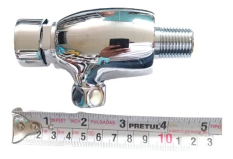 Llave Temporizadora Para Mingitorio Boton Cromada Fontanery Envío gratis
