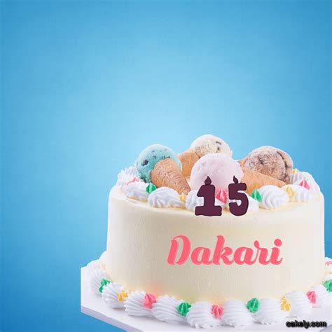 🎂 Happy Birthday Dakari Cakes 🍰 Instant Free Download