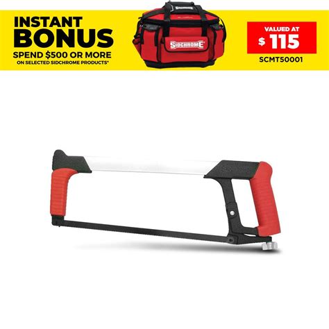Sidchrome Scmt47855 300mm Heavy Duty Hacksaw
