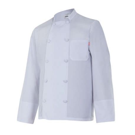 Comprar CHAQUETA COCINERO BLANCA MANGA LARGA IMPOTUSA