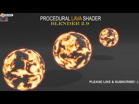 Blender - Procedural Lava Shader in Blender 2.9 : Beginner tutorial | Blender tutorial, Blender ...