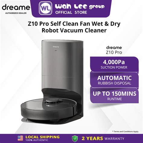 Dreame Bot Z10 Pro Robot Vacuum and Mop Self-Cleaning Auto-Empty Vacuum ...