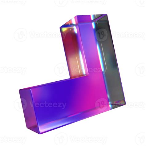 3d L Shape Illustration 52011097 Png