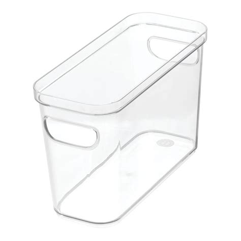 Idesign Crisp 24 5x15 24cm Storage Bin Kitchen Pantry Organiser W