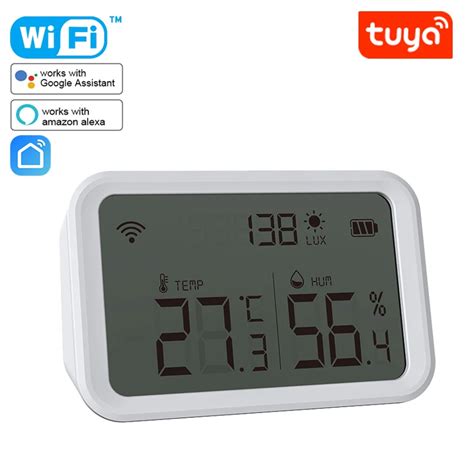 Tuya capteur intelligent WIFI de température et d humidité avec