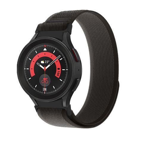 Ремешок для Samsung Galaxy Watch 4 Classic 46mm - черно-оранжевый ...
