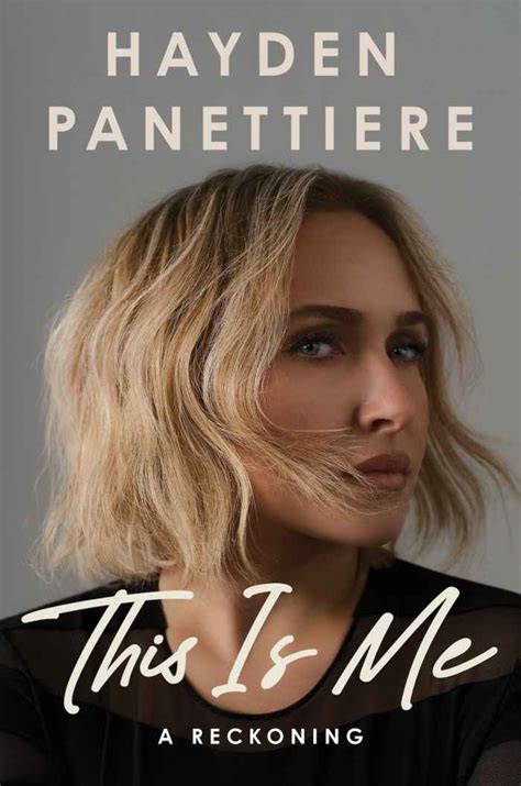 Hayden Panettieres Memoir This Is Me Cover Reveal Release Date Excl