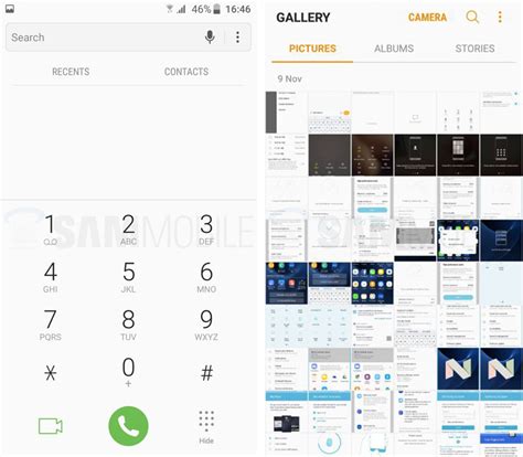 Here S What Samsung S Android Nougat Skin Looks Like MobileSyrup