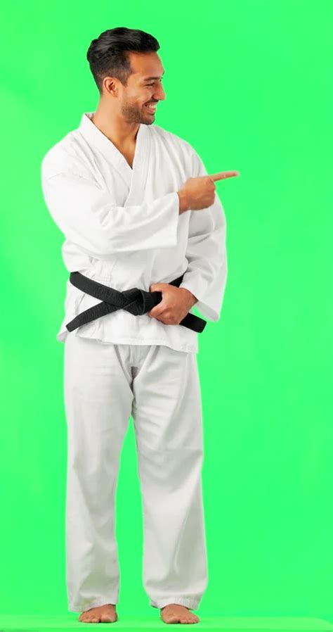 Face Karate And Man Pointing To Green S Stock Video Pond5