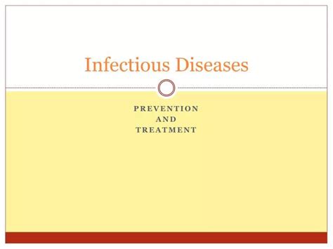 Ppt Infectious Diseases Powerpoint Presentation Free Download Id