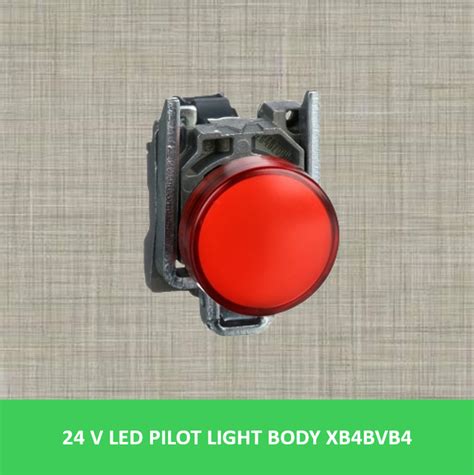 Jual Schneider Electric Harmony XB4 Pilot Lamp complete Red - XB4BVB4 ...