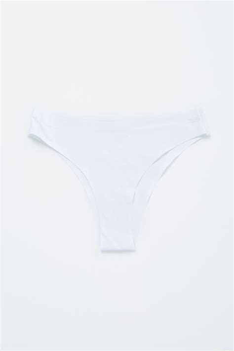 White Seamless Maternity Underwear Pinkblush