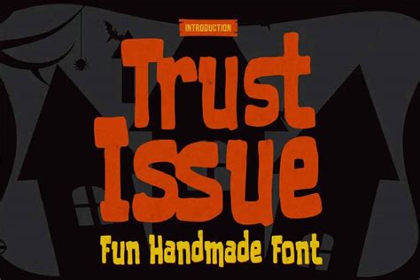 Trust Issue Font Dfonts