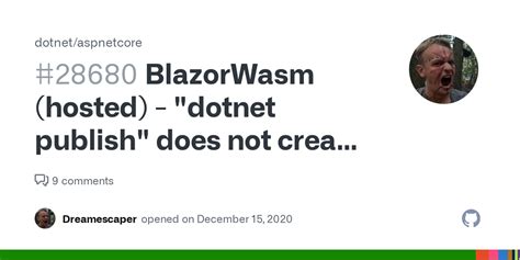 Blazorwasm Hosted Dotnet Publish Does Not Create Framework Folder In Publishroot
