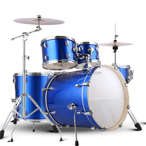 Huasheng Professional Drum Set Musical Instrument Oem Odm 5 Piece Drum