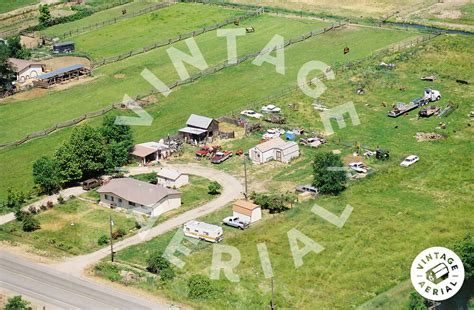 Vintage Aerial Idaho Gem County 2000 4c Ooge 9