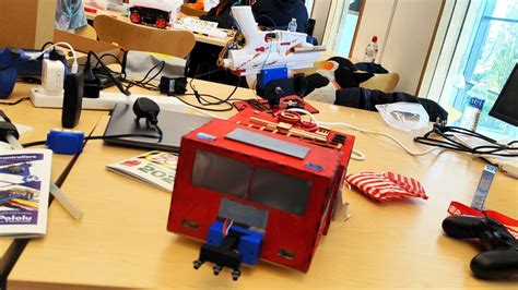 Flaming Bots And Nerf Shooters Pi Wars Brings Together The Best