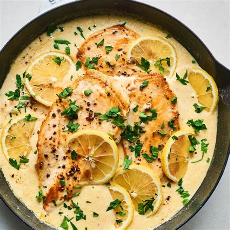 Creamy Lemon Garlic Chicken Recipe Its Ingredients Instructions