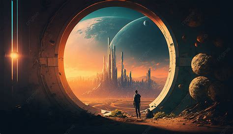 Science Fiction Alien Space Background Science Fiction Alien Space Background Image And