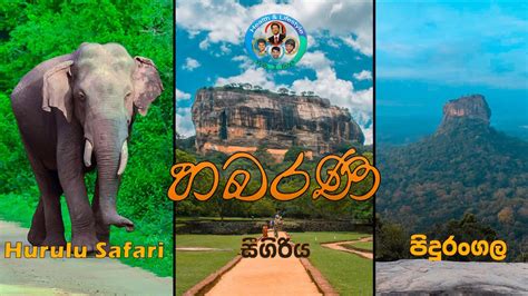 Sigiriya සීගිරිය Habarana Hurulu Eco Park Pidurangala Vihara පිදුරංගල