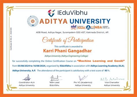 Phani Gangadhar Karri On Linkedin Machinelearning Genai