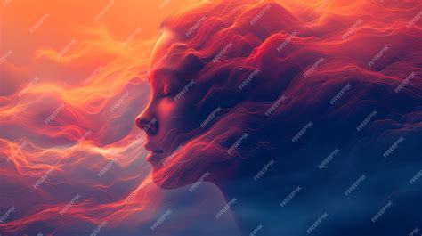 Aigenerated Illustration Depicting Concept Of Waveparticle Duality Physic Wherein Person