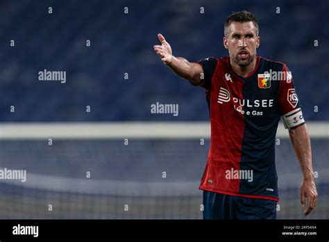 Kevin Strootman Of Genoa Cfc Gestures During The Pre Season Friendly