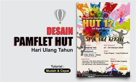 Desain Pamflet Hut Dengan Coreldraw