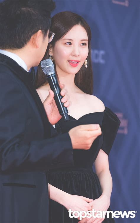 Hd포토 소녀시내snsd 서현 반짝이는 눈망울 2018mbc연기대상 네이트 뉴스