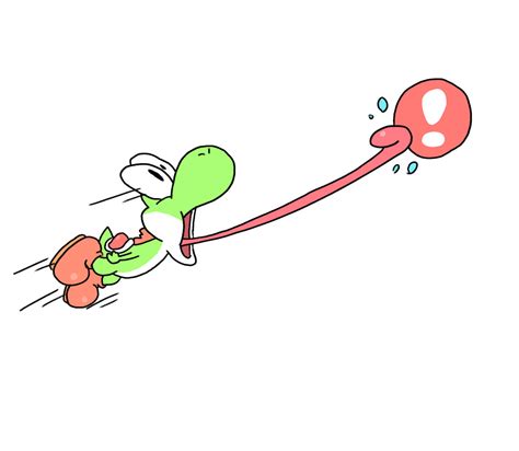 Yoshis Tounge By Toondreamer On Deviantart