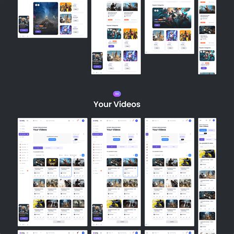 Unity Gaming UI Kit Behance