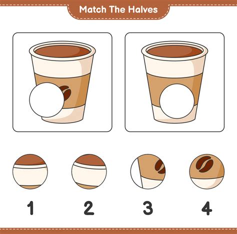 Bij Elkaar Passen De Helften Bij Elkaar Passen Helften Van Koffie