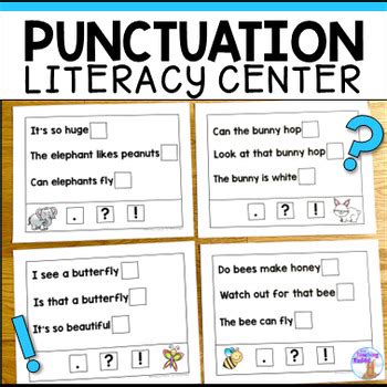 Punctuation Practice Activity Periods Question Marks Exclamations