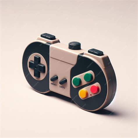 Premium Photo Game Controller In 90s 80s Y2k Theme