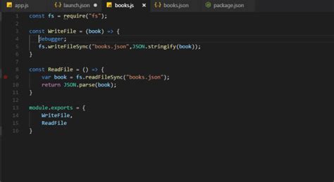 learn about debugging node js apps